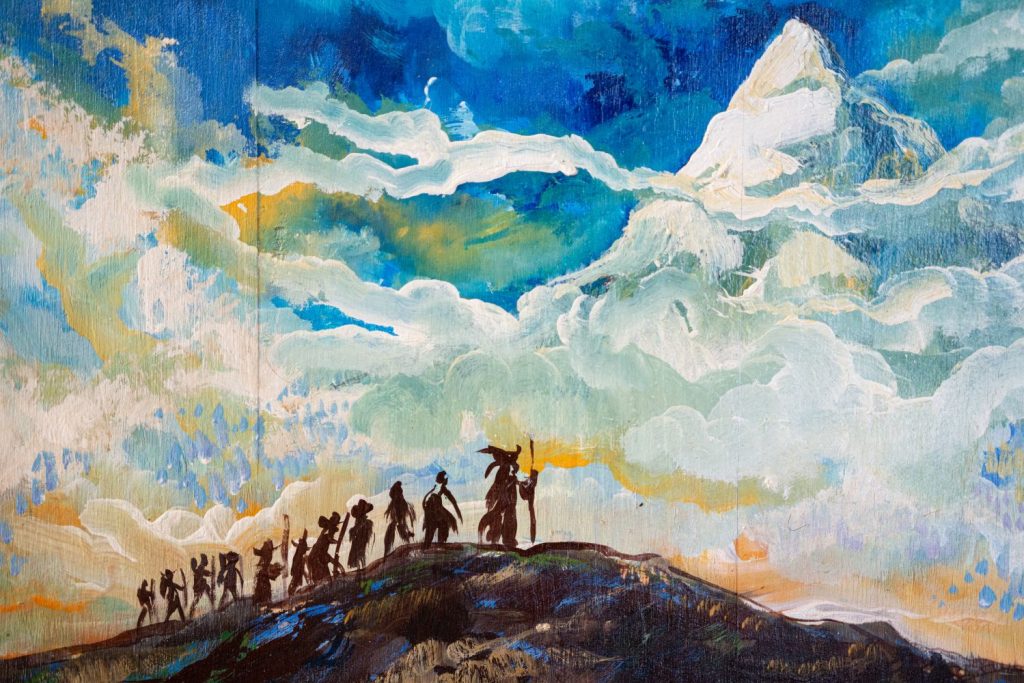 La Comunidad del Anillo y Caradhras – El Camino del Anillo